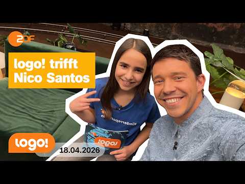 Mega erfolgreicher Musiker: So merkt sich Nico Santos seine Songideen |logo!-Nachrichten vom 18.4.26