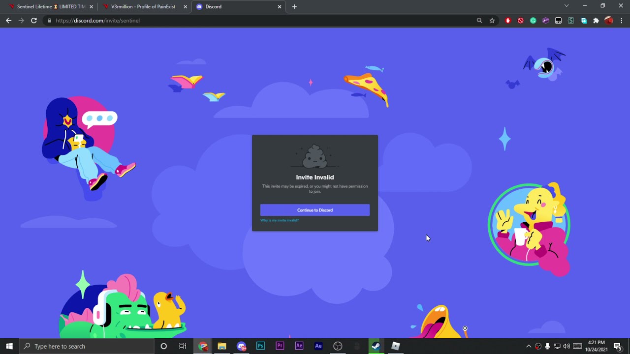 Sentinel Discord Deleted? (Found new server!) - YouTube