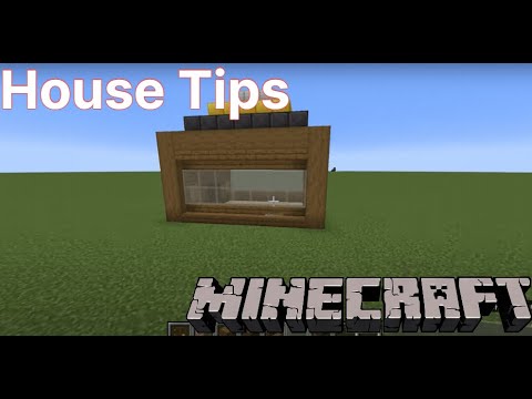 Minecraft: House Tips - YouTube