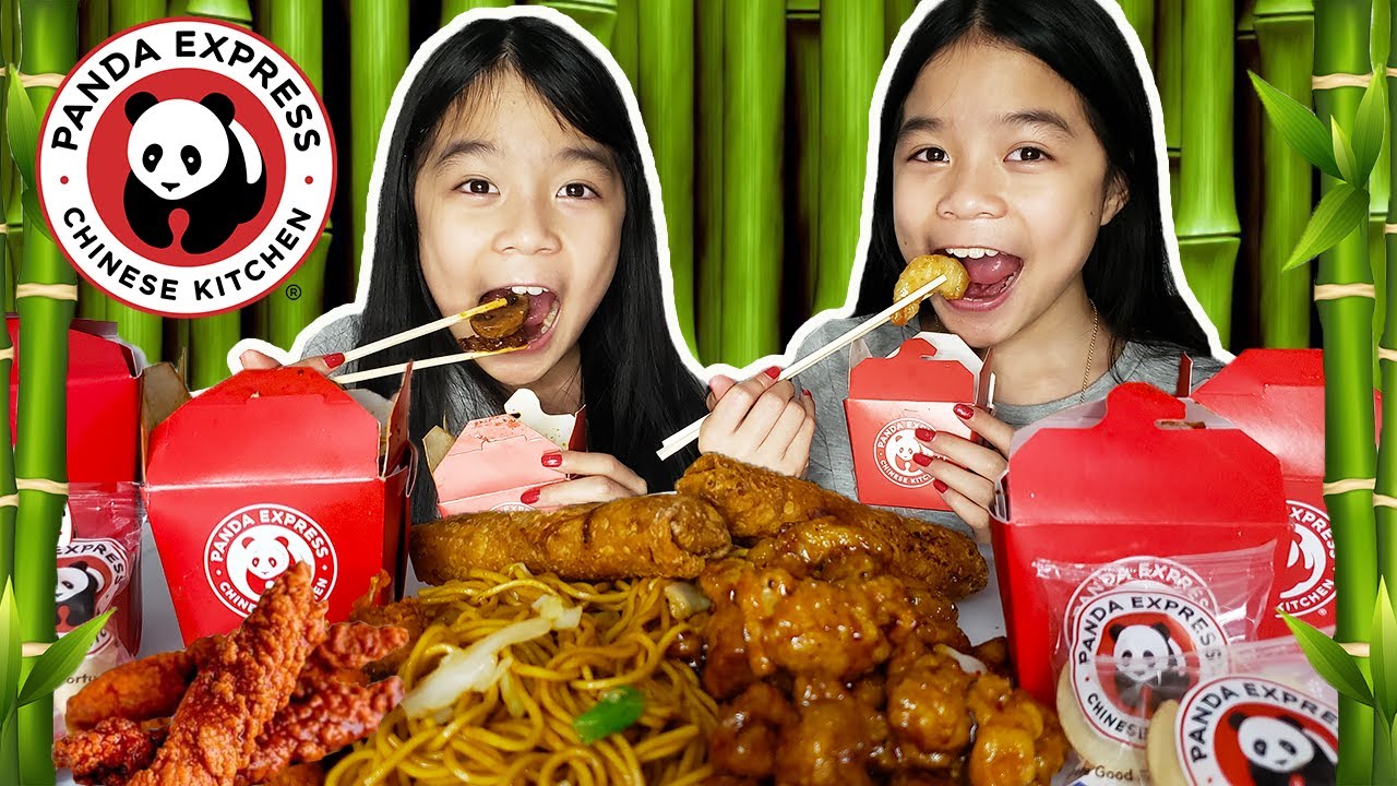 ASMR PANDA EXPRESS [CHINESE FOOD MUKBANG] | Tran Twins - YouTube
