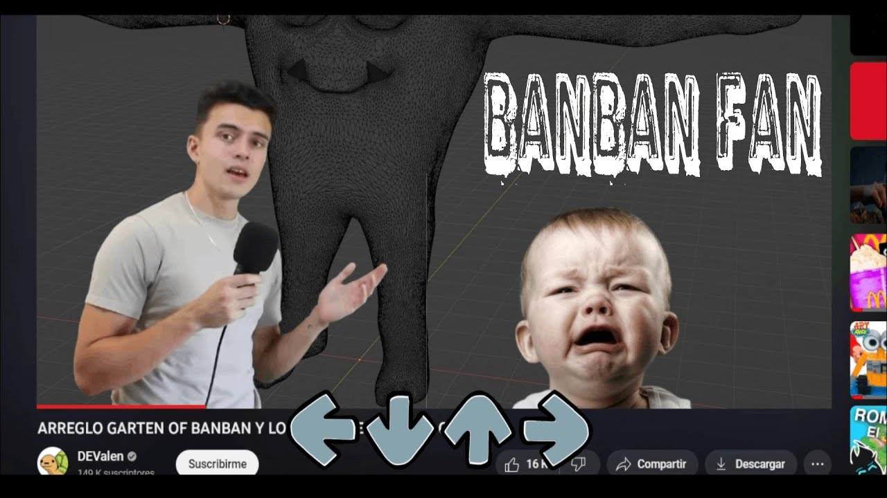 FNF:-) DEValen V.S. BanBan Fan - YouTube