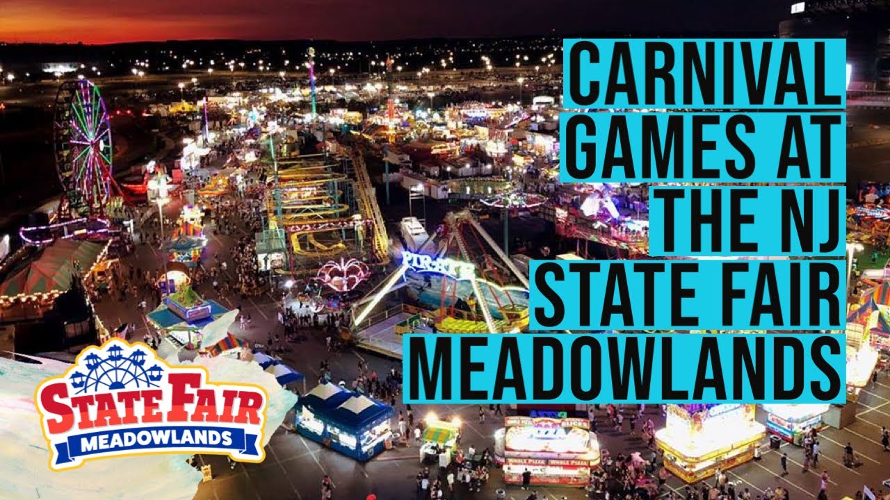 Carnival Games at the NJ State Fair Meadowlands 2023 - YouTube