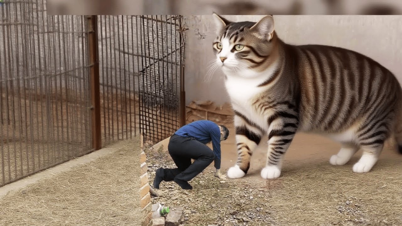 Transform into a duck and play with a kitten - YouTube