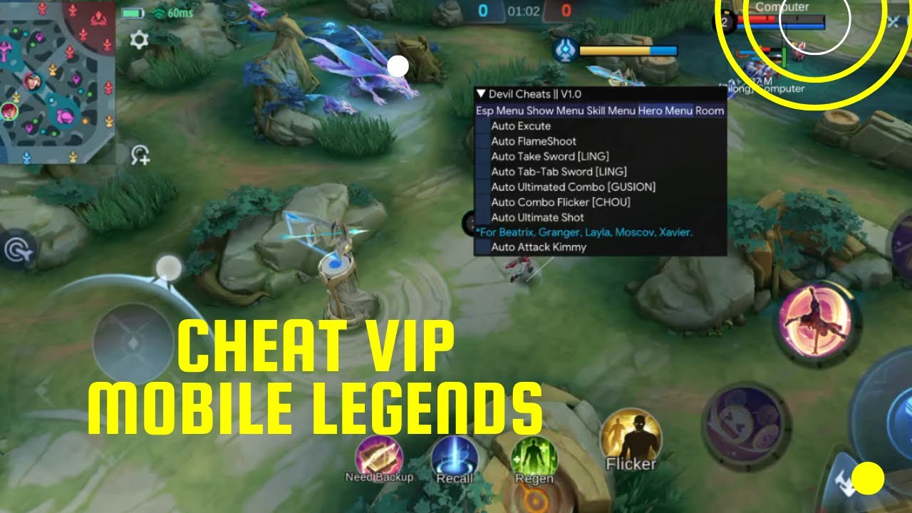 🔴 CHEAT MOBILE LEGENDS - DEVIL CHEAT - FULL FITURE, AMAN BANNED🔥 - YouTube