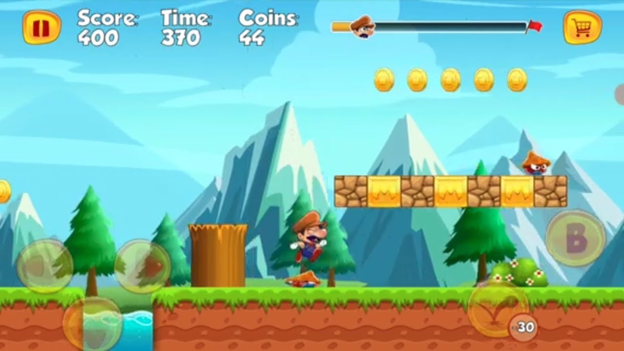 Super Bino Go: Mario Bros - GAMEPLAY WOLKTHROUGH - YouTube