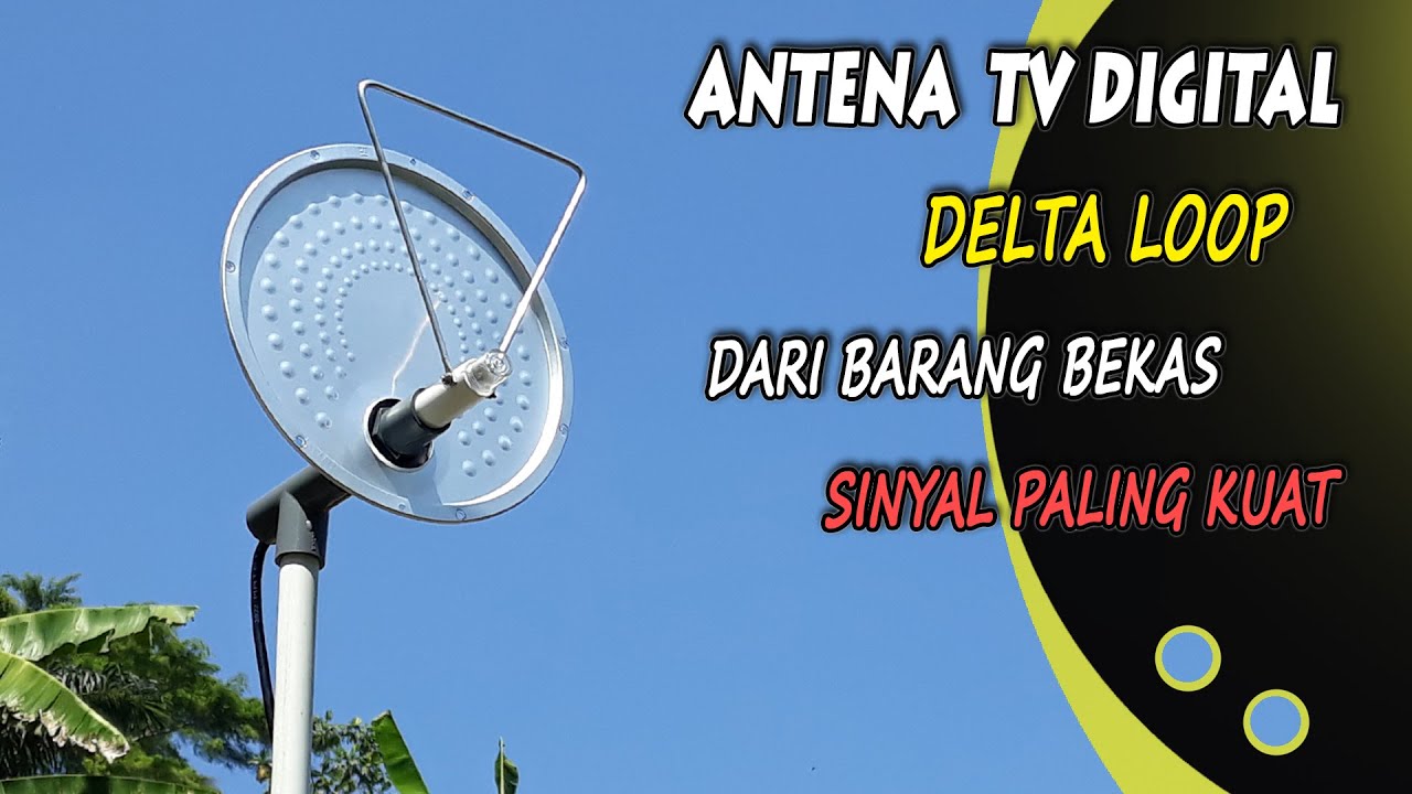 🔥 Masukkan antena delta loop di TV dan tonton semua saluran di dunia dalam Full HD! - YouTube