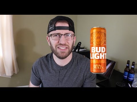 The Common Man's Bud Light Orange Beer Review - YouTube