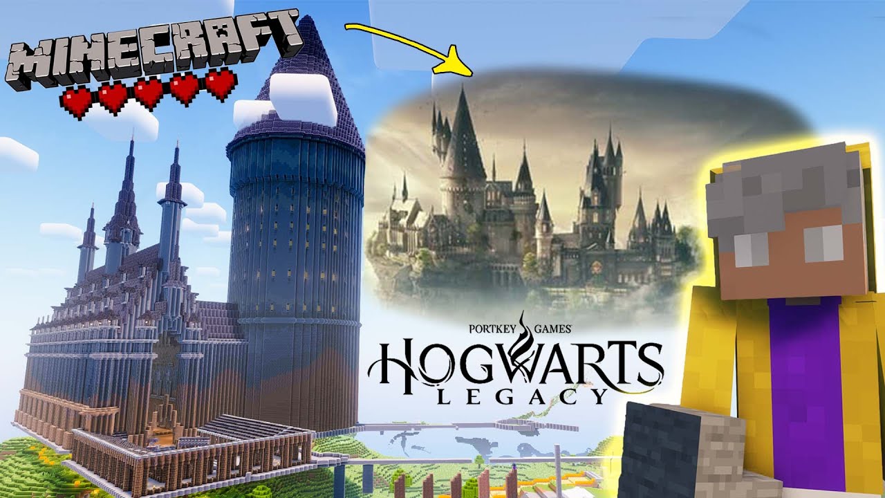 Castillo De Hogwarts En Minecraft