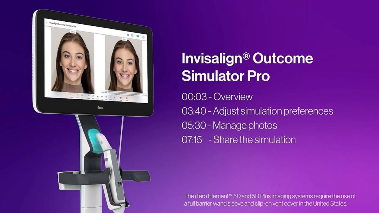 How to use Invisalign® Outcome Simulator Pro | workflow on the iTero ...