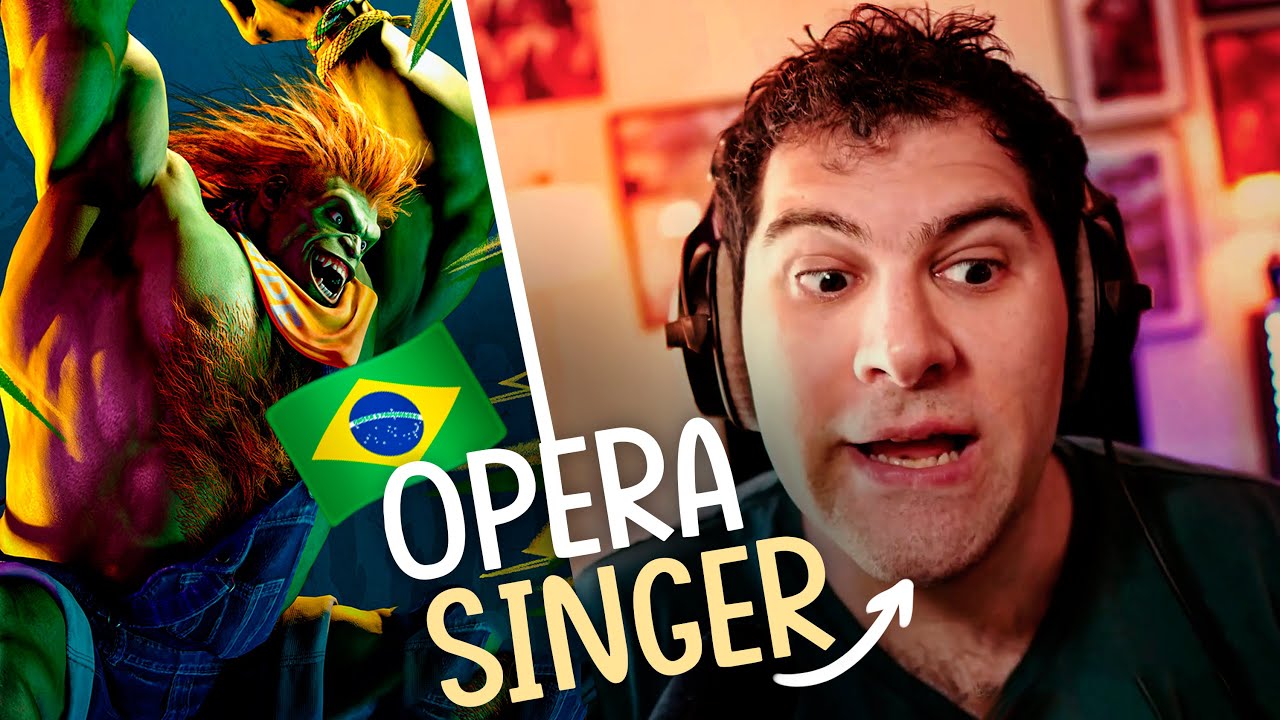 Opera Singer Plays Street Fighter 6 - YouTube
