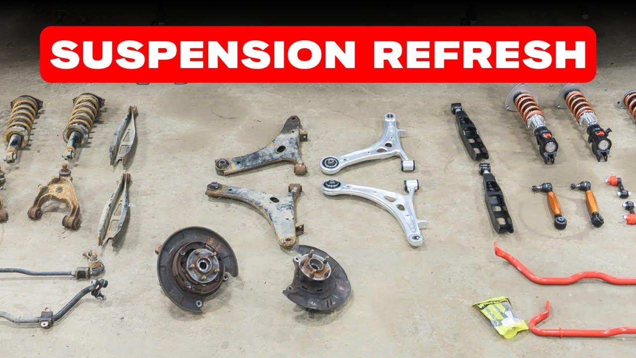 Installing Suspension Upgrades to INSTANTLY Make My Car Faster - YouTube
