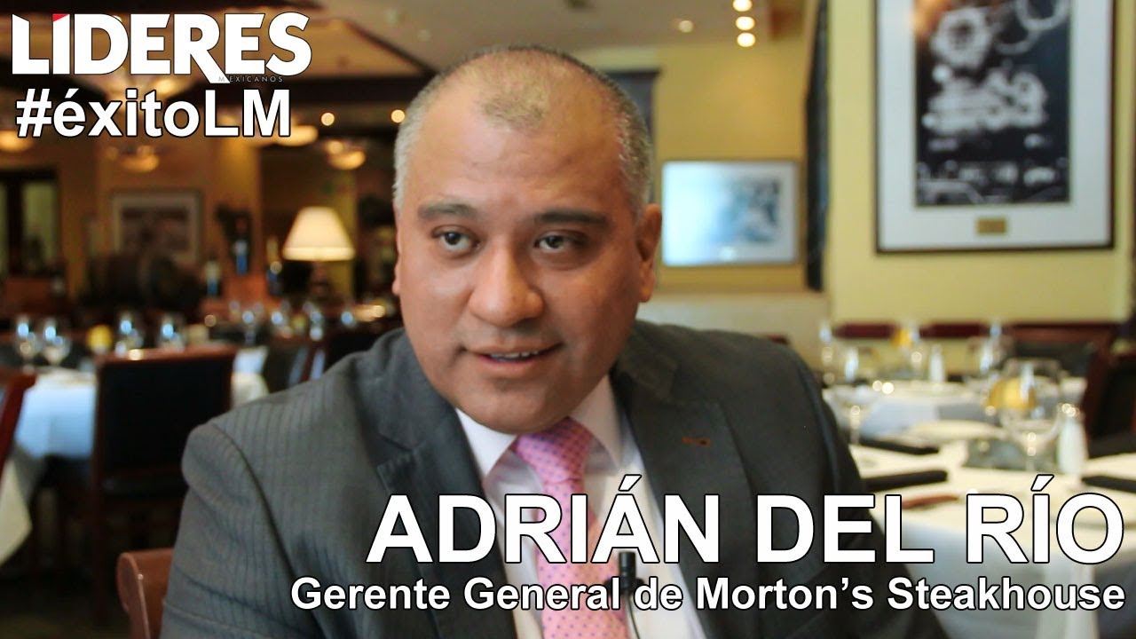 Adrián del Río, Gerente General de Morton's - YouTube