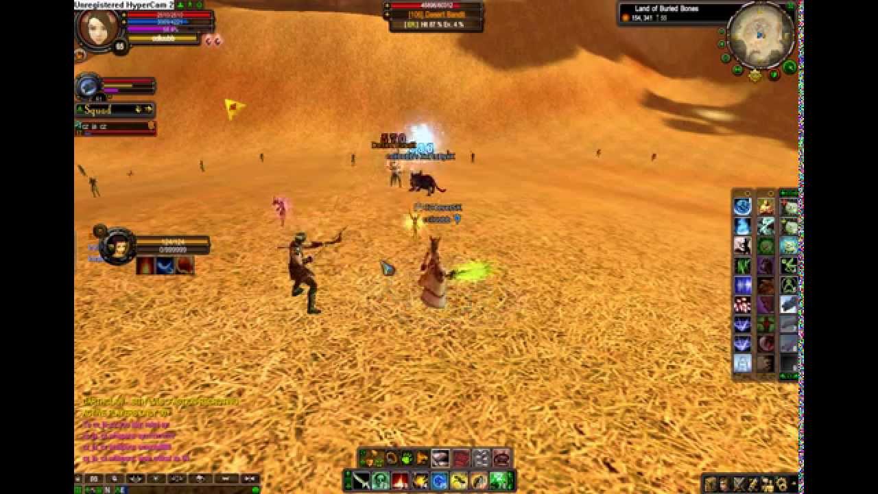 perfect world venomancer and archer killing mob lvl 106 - YouTube