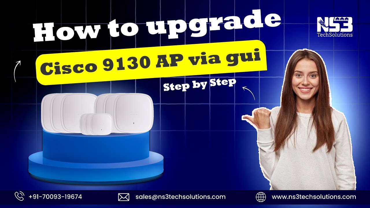 How to Upgrade Cisco 9130 AP via GUI | Step-by-Step Guide | @n NS3Tech ...