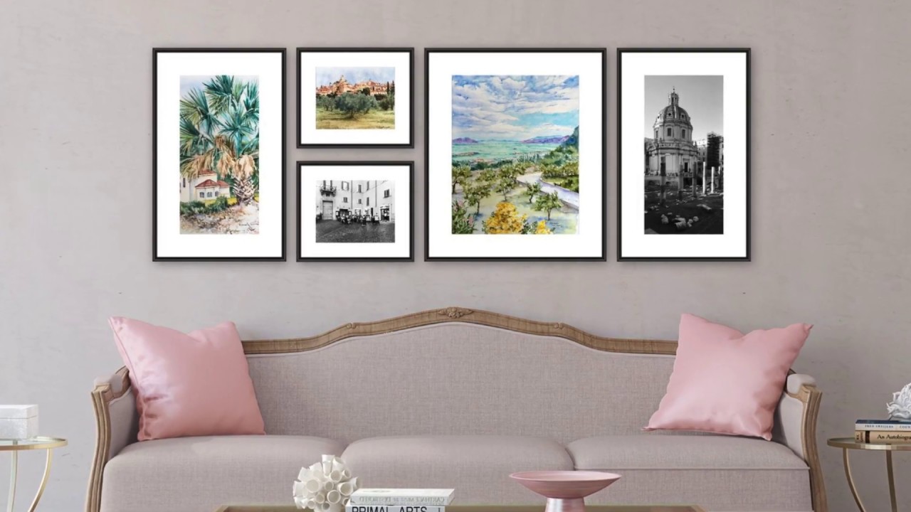 Art Over Sofa Proportion | Baci Living Room