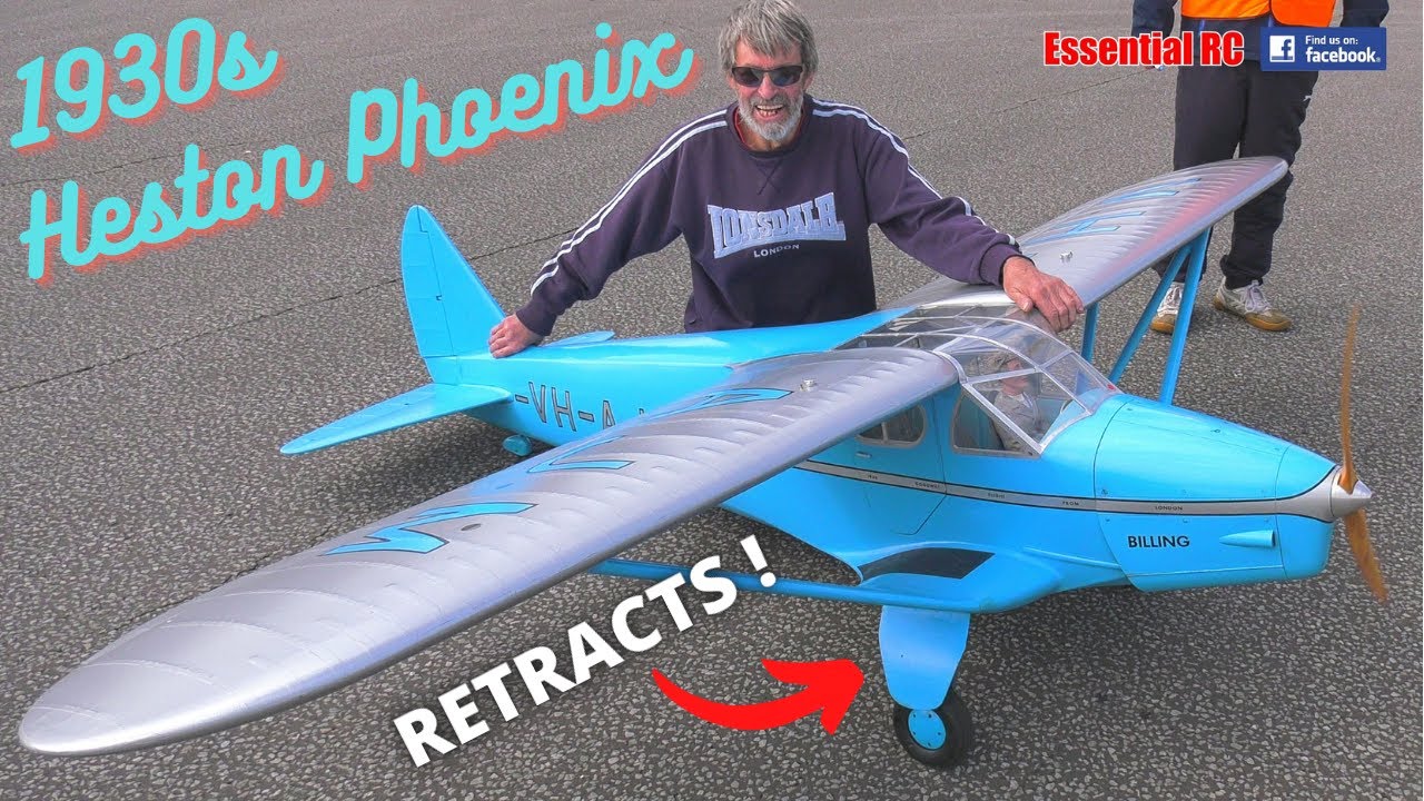 RARE HISTORIC SCALE RC AIRCRAFT ! HESTON PHOENIX | 1930s Light ...