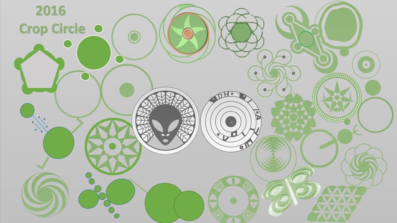 Alien Face & DEATH planetary map crop circles- 7/19-7/20/16 - YouTube