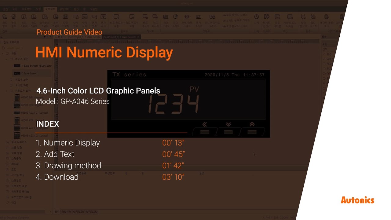 Autonics Tutorial Hmi Numeric Display Youtube 6467