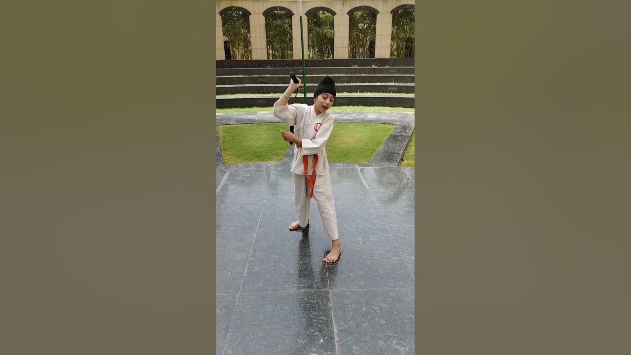 Intermediate nanchak training🥋 #karate #khanna dojo #martialarts #school #nanchak training - YouTube