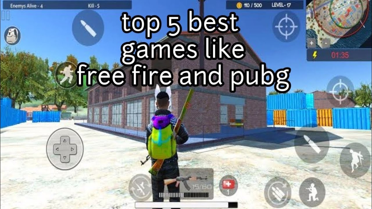 top 5 games for android like free fire and BGMI |free fire और BGMI जैसी ...
