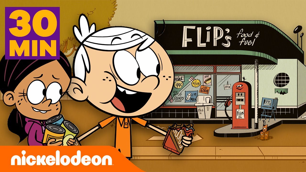 Bienvenue chez les Loud | Les moments de Flip's épicerie et carburant ...