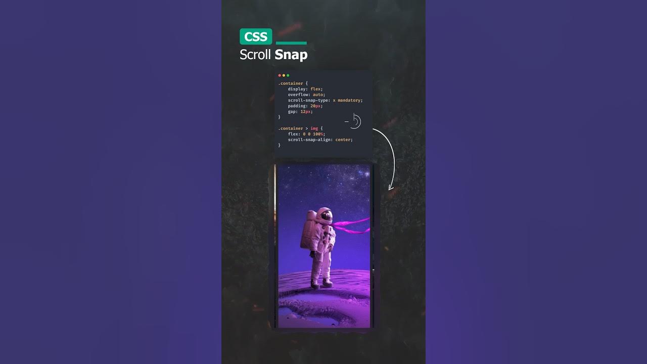 Scroll Snap Css Tricks Programming Coding Webdevs Htmlcss Css3 Frontend Youtube