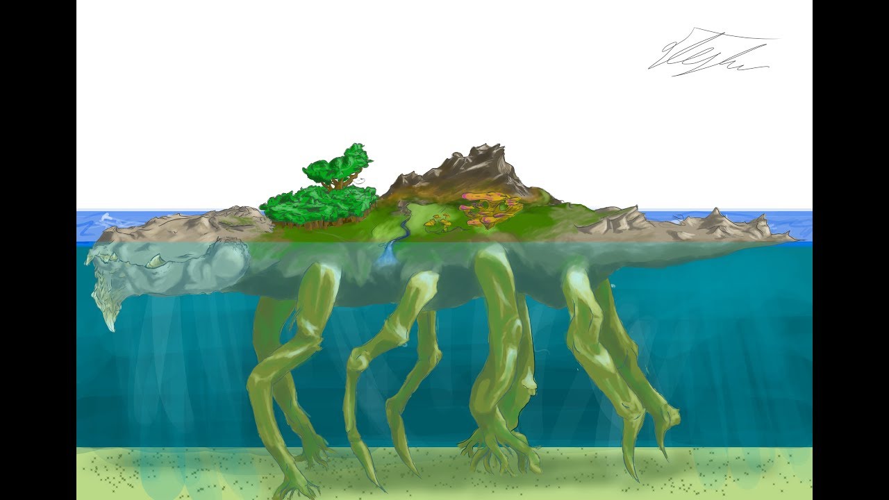 Making A Living Island! How To Make A Giant Ecosystem - YouTube