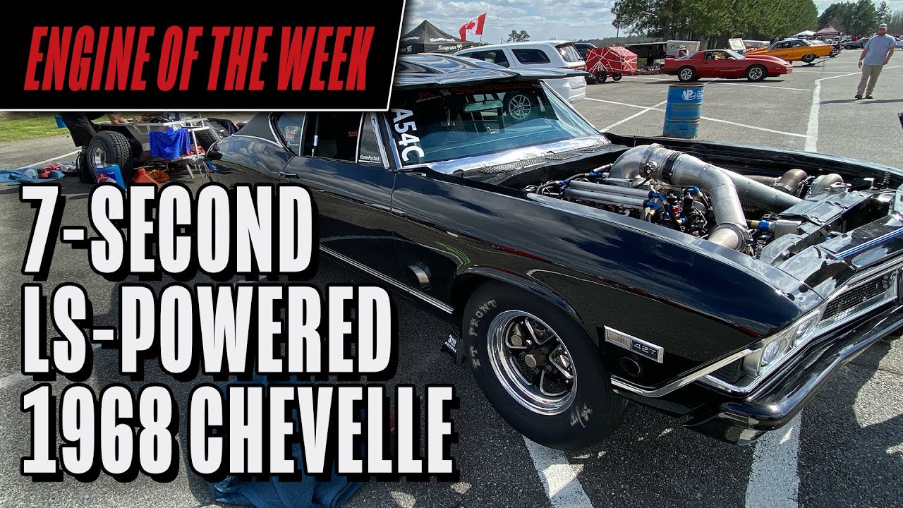 1968 Chevelle with a Twin-Turbo 427 cid LS Engine - YouTube