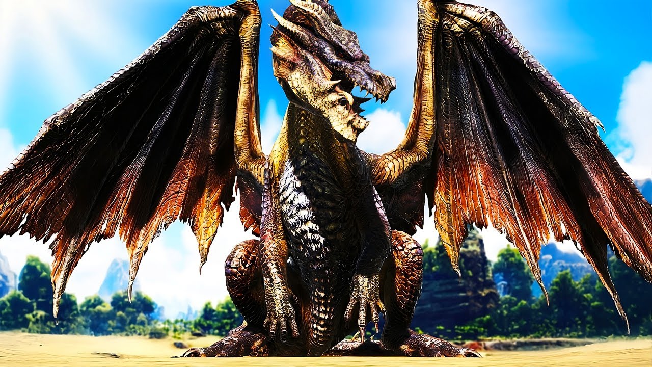 TAMING FATALIS! Most INSANE Dragon Ever Added To Ark.. (DOX #27) - YouTube