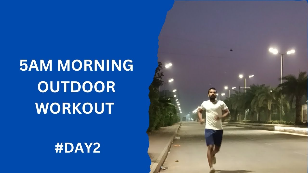 WAKE UP TO FITNESS WITH MY 5AM OUTDOOR WORKOUT | #DAY2 #motivation # ...