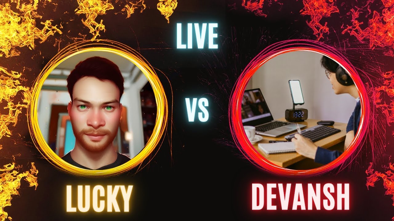 Lucky VS Devansh || Free Fire MAX - Lucky Yadav - YouTube