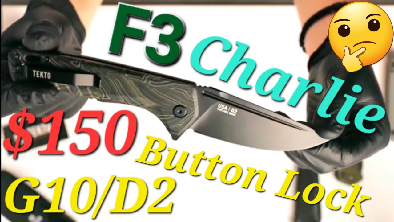 Tekto F3 Charlie Button Lock Review of the Review! Could this D2/G10 ...