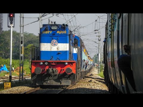 ANDAMAN EXPRESS NEW ROUTE NCR ROUTE WITH WDM3D - YouTube