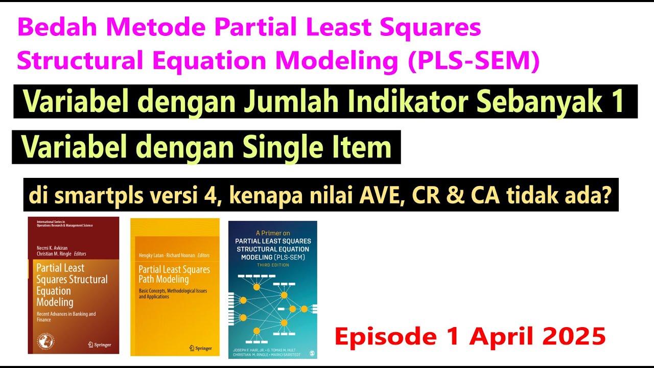 Variabel dengan Jumlah Indikator Sebanyak 1 Single Item - YouTube