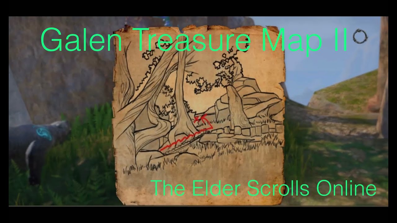 Galen Treasure Map II The Elder Scrolls Online - YouTube