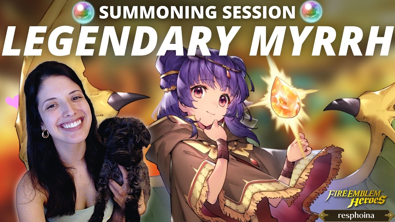 (FEH) Legendary Myrrh Summons! Best Dragon ~warps~ far away from my ...