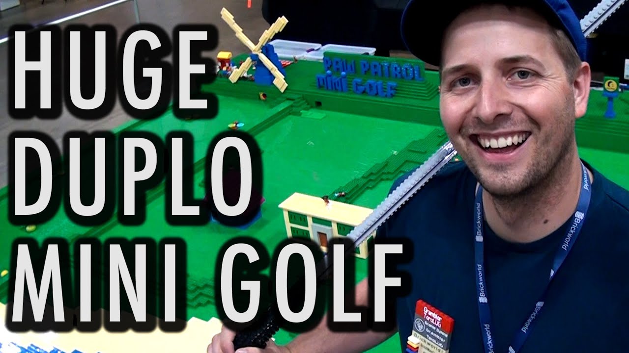 LEGO DUPLO PAW Patrol Mini Golf | Brickworld Chicago 2016 - YouTube