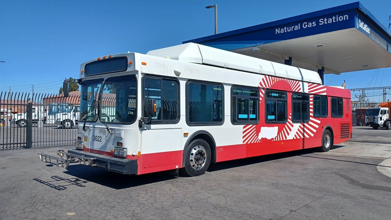 LA Charter Bus Lines 2009 New Flyer C40LF #3622 - YouTube