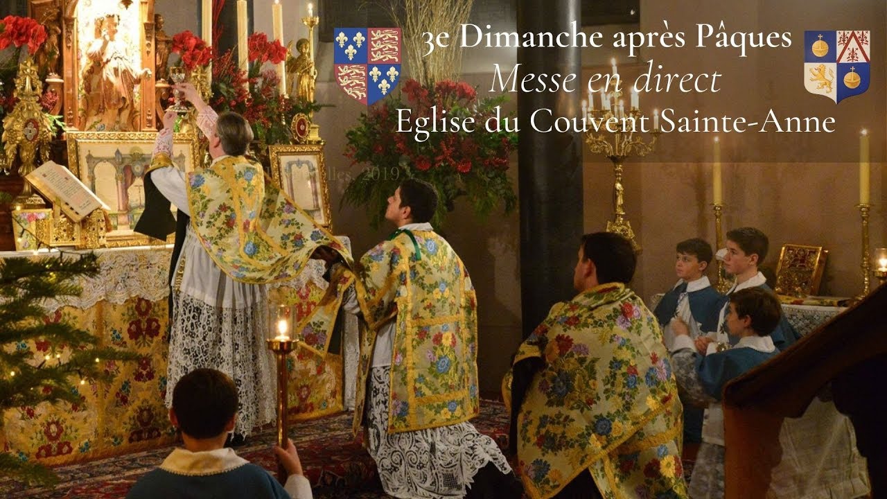 Diffusion en direct de Église conventuelle du Couvent Sainte-Anne - YouTube