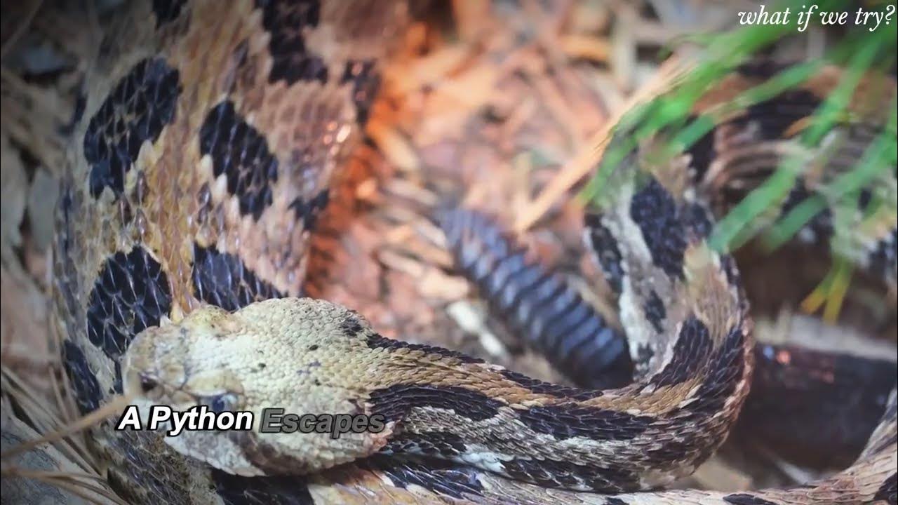 Escape with Python Ends in Tragedy - YouTube