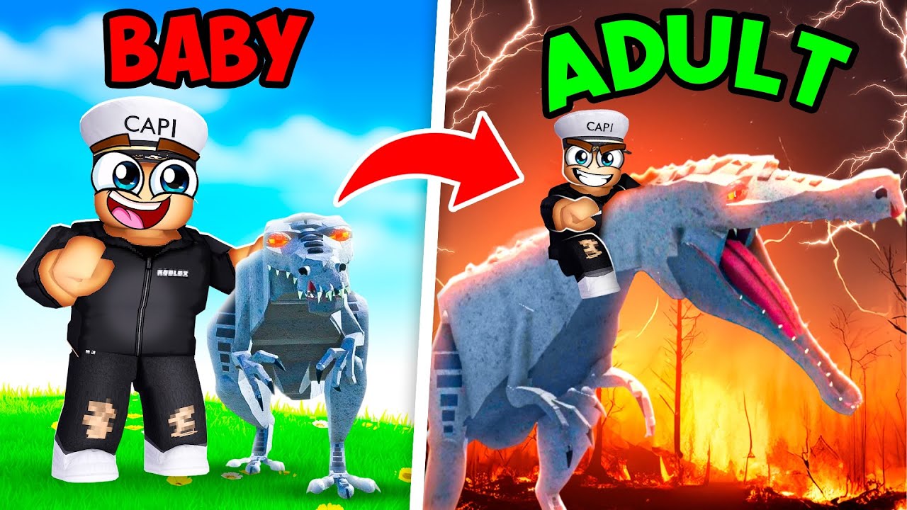 Growing RUDY the BARYONYX from BABY to ADULT - YouTube