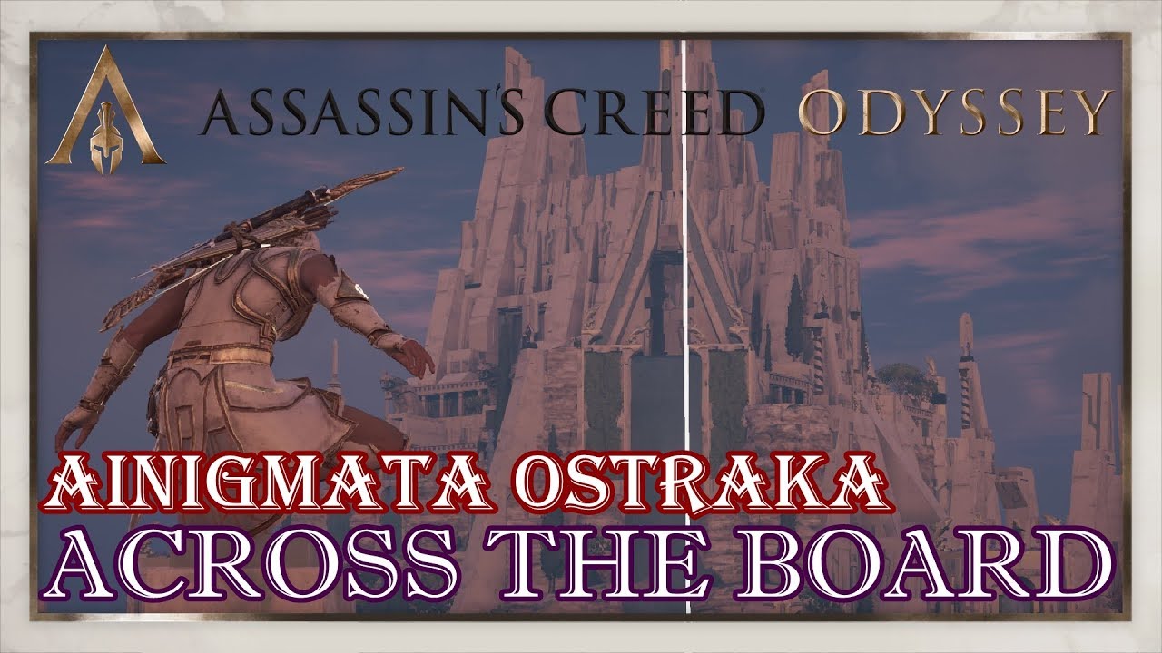 Assassin`s Creed Odyssey ACROSS THE BOARD ( AINIGMATA OSTRAKA ) - YouTube