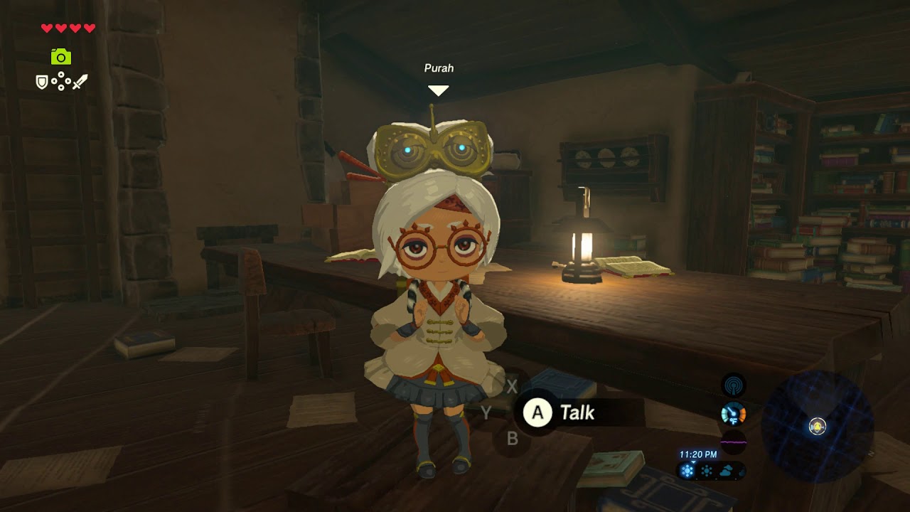 The Legend of Zelda Breath of the Wild - Locked Mementos: Purah Repairs ...