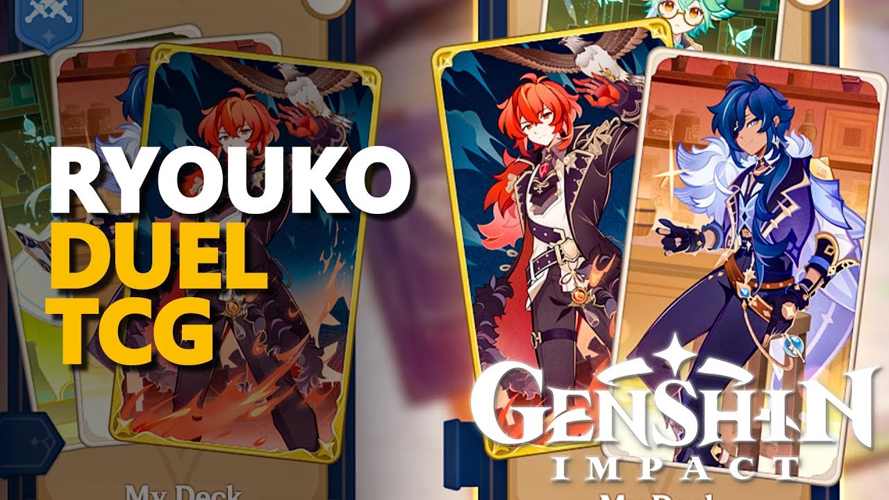 Ryouko TCG Battle Cards Game Genshin Impact - YouTube