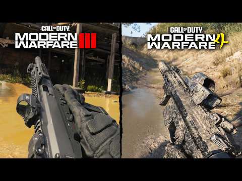 Call of Duty Modern Warfare 4 vs Call of Duty Modern Warfare 3 - Physics and Details Comparison