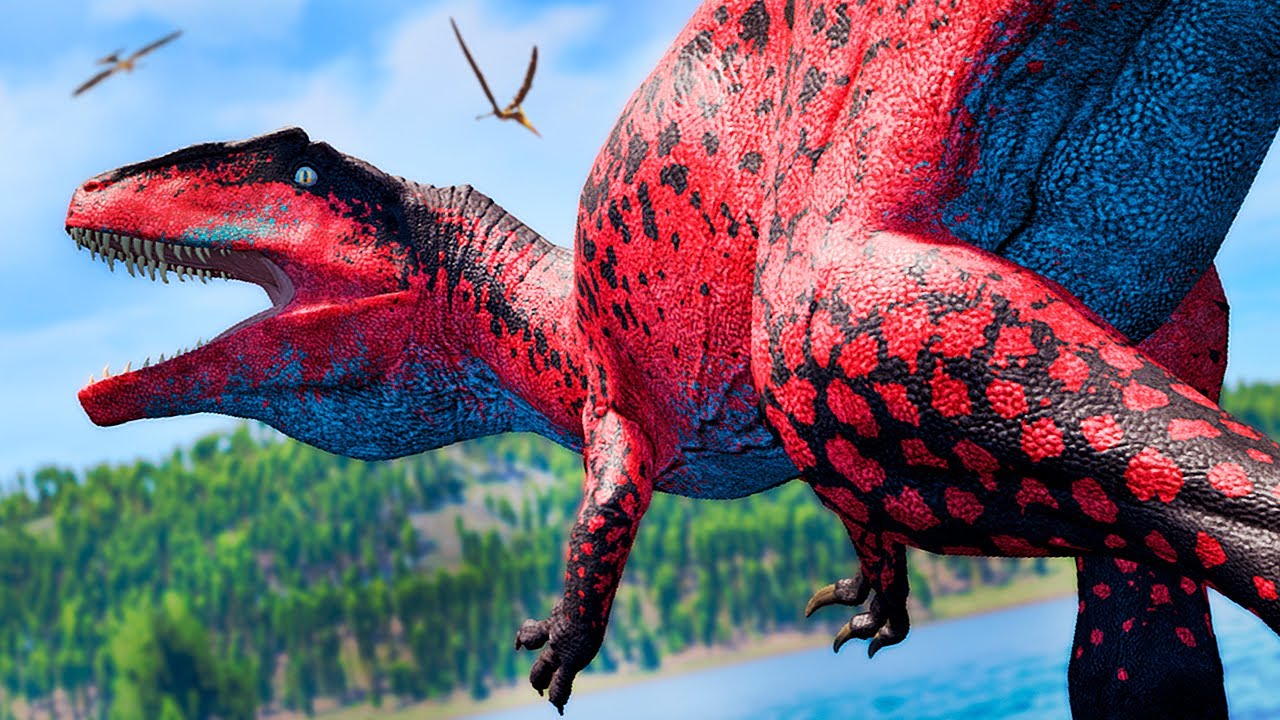 Red, O Giganotossauro Errante! Cavernas dos Utahraptors e Floresta dos ...