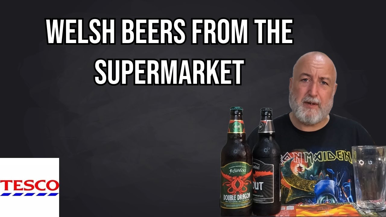 Felinfoel Brewery Stout and Double Dragon Ale from Tesco - YouTube