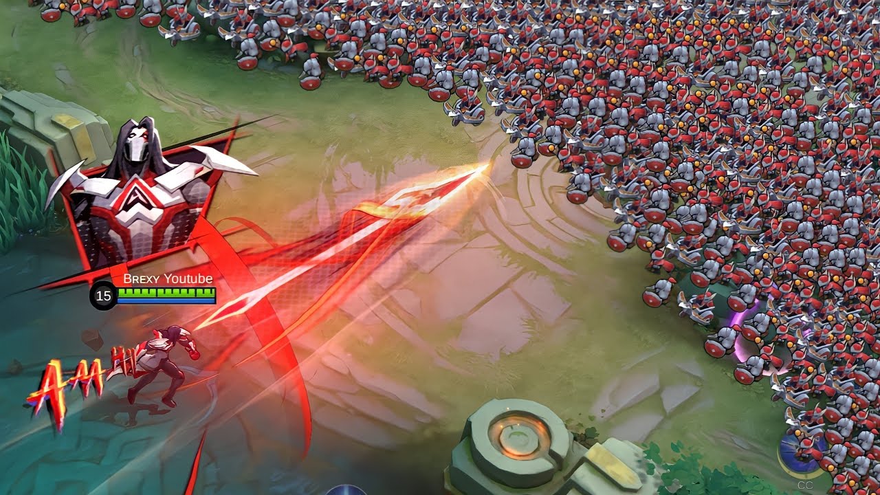 moskov abyss skin no cooldown vs 1,000 minions - YouTube
