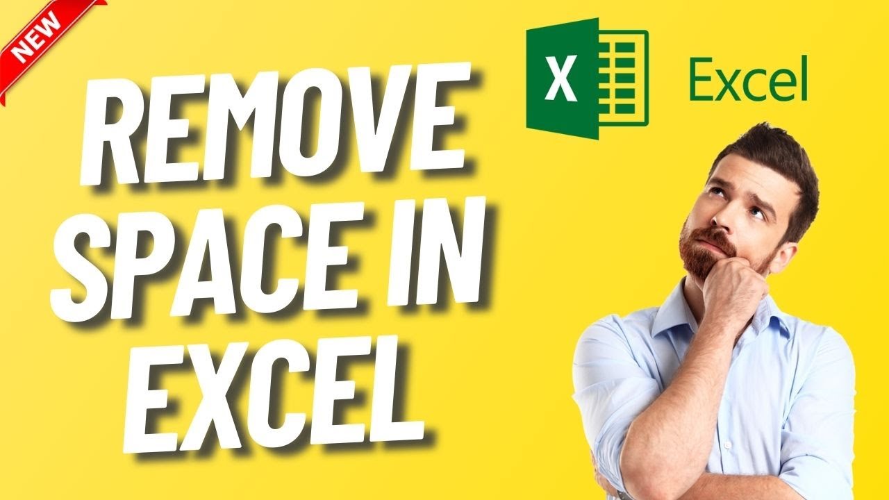 How To Remove Space In Excel New Method YouTube How To Remove Space In Excel New Method YouTube
