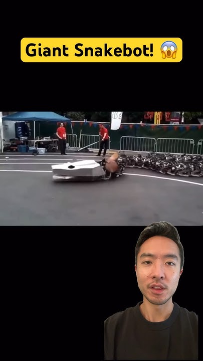 Giant Snakebot! 😱 #robotics - YouTube